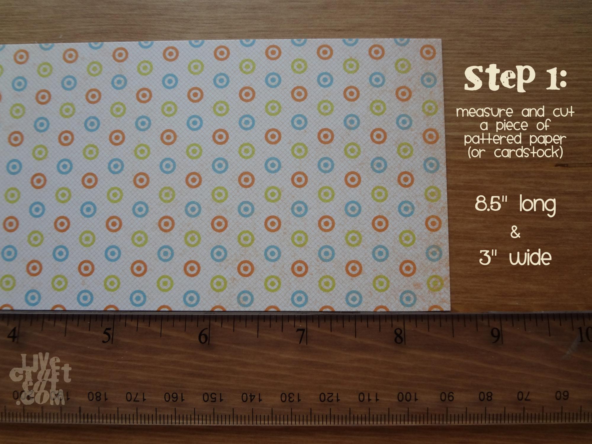 How To Make A Matchbook Notebook | Live Craft Eat