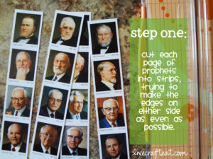 LDS General Conference Matching Game - Prophets | Live Craft Eat