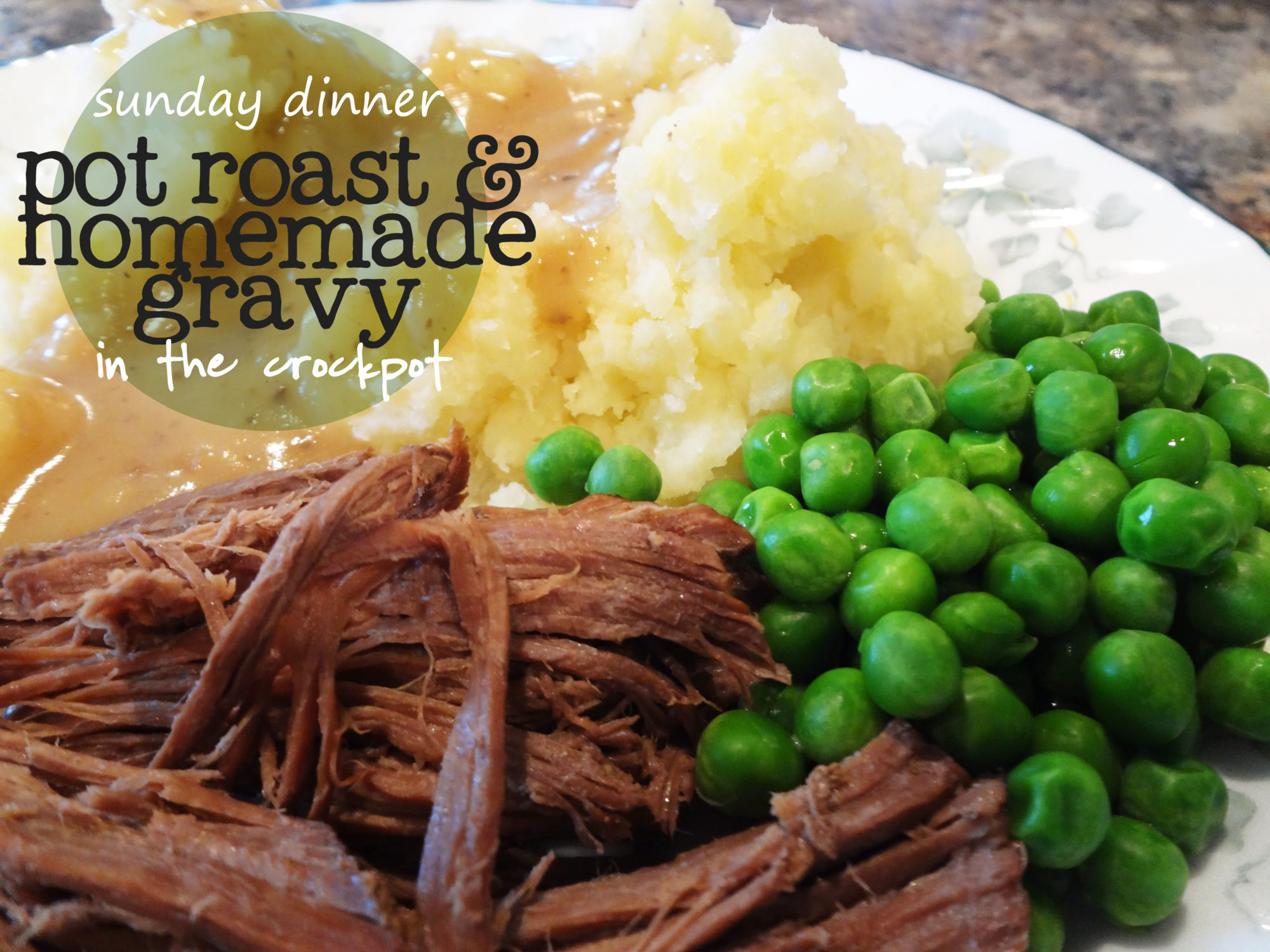 Slow Cooker Pot Roast Recipe With Home Made Gravy | Live Craft Eat