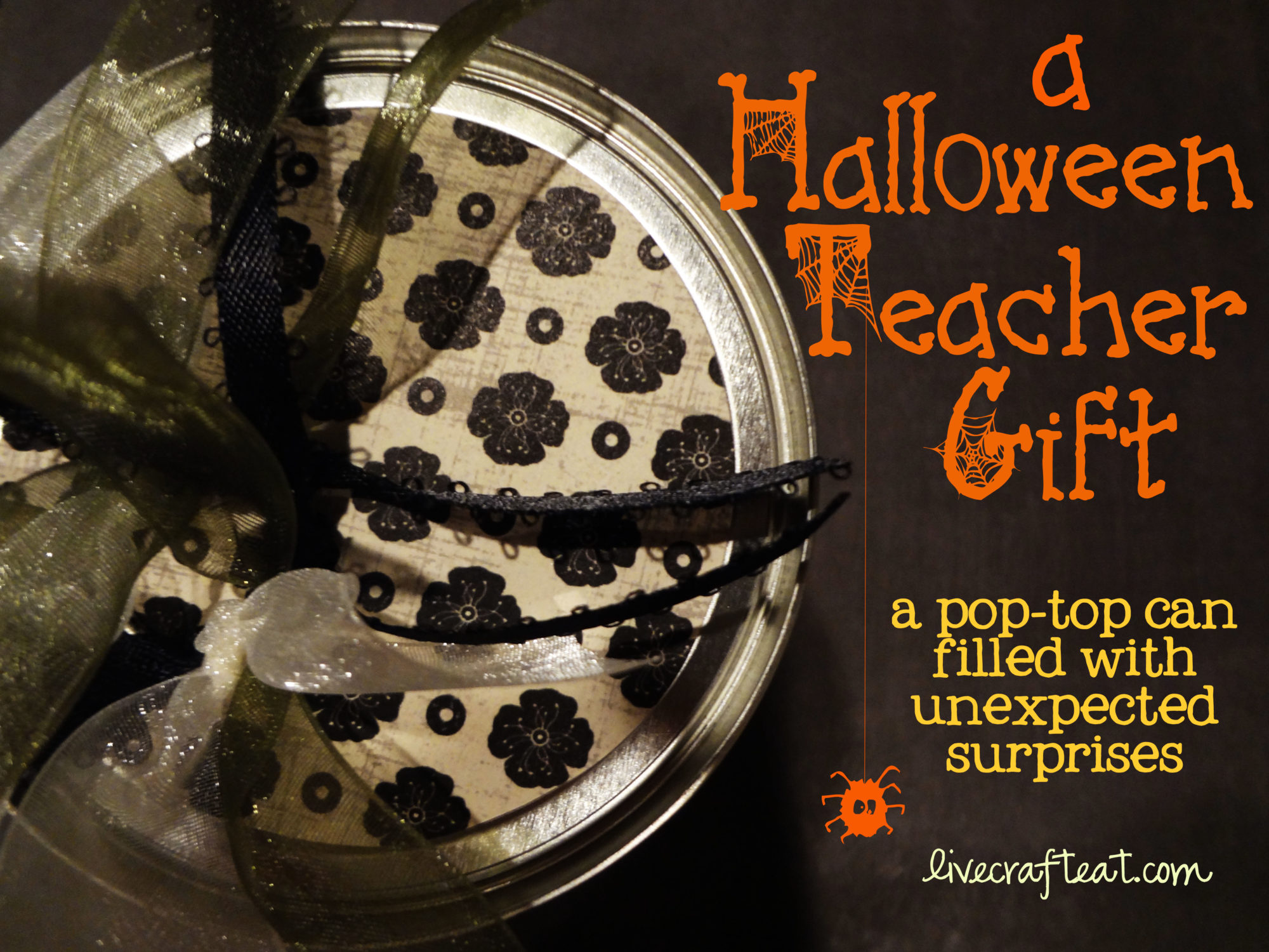 Surprise Halloween Craft Idea With A Can | Live Craft Eat