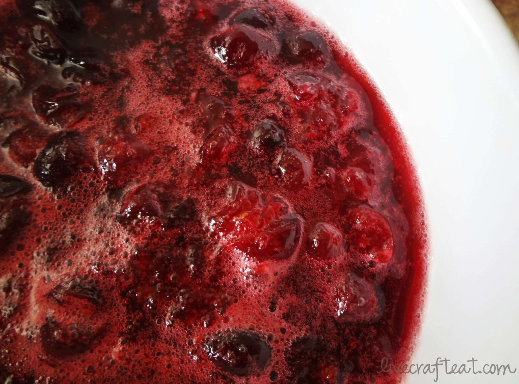 Homemade Cranberry Sauce Recipe & How To | Live Craft Eat