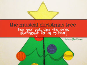 Musical Christmas Tree Singing Help For Kids | Live Craft Eat