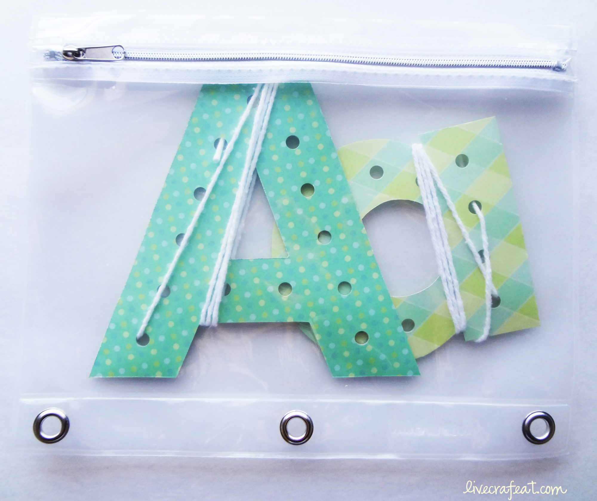 diy alphabet lacing cards :: help your child learn to write | Live ...
