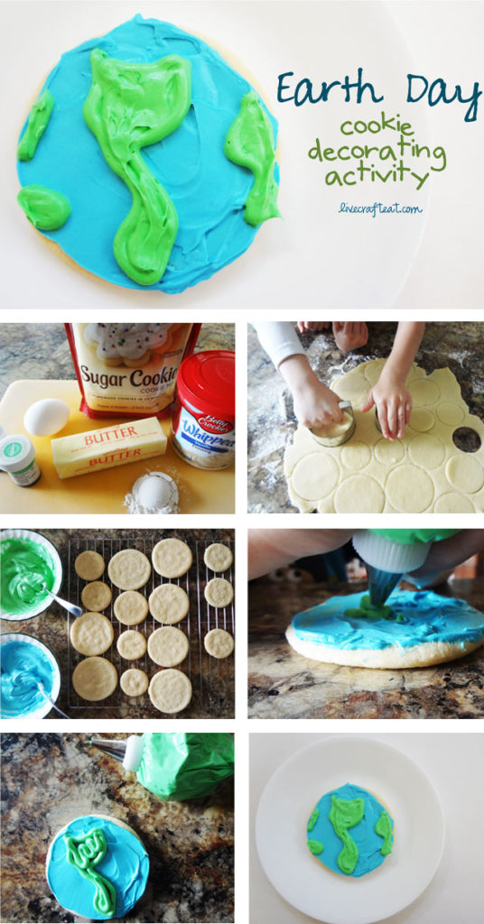 Earth Day Cookie Decorating With Kids | Live Craft Eat