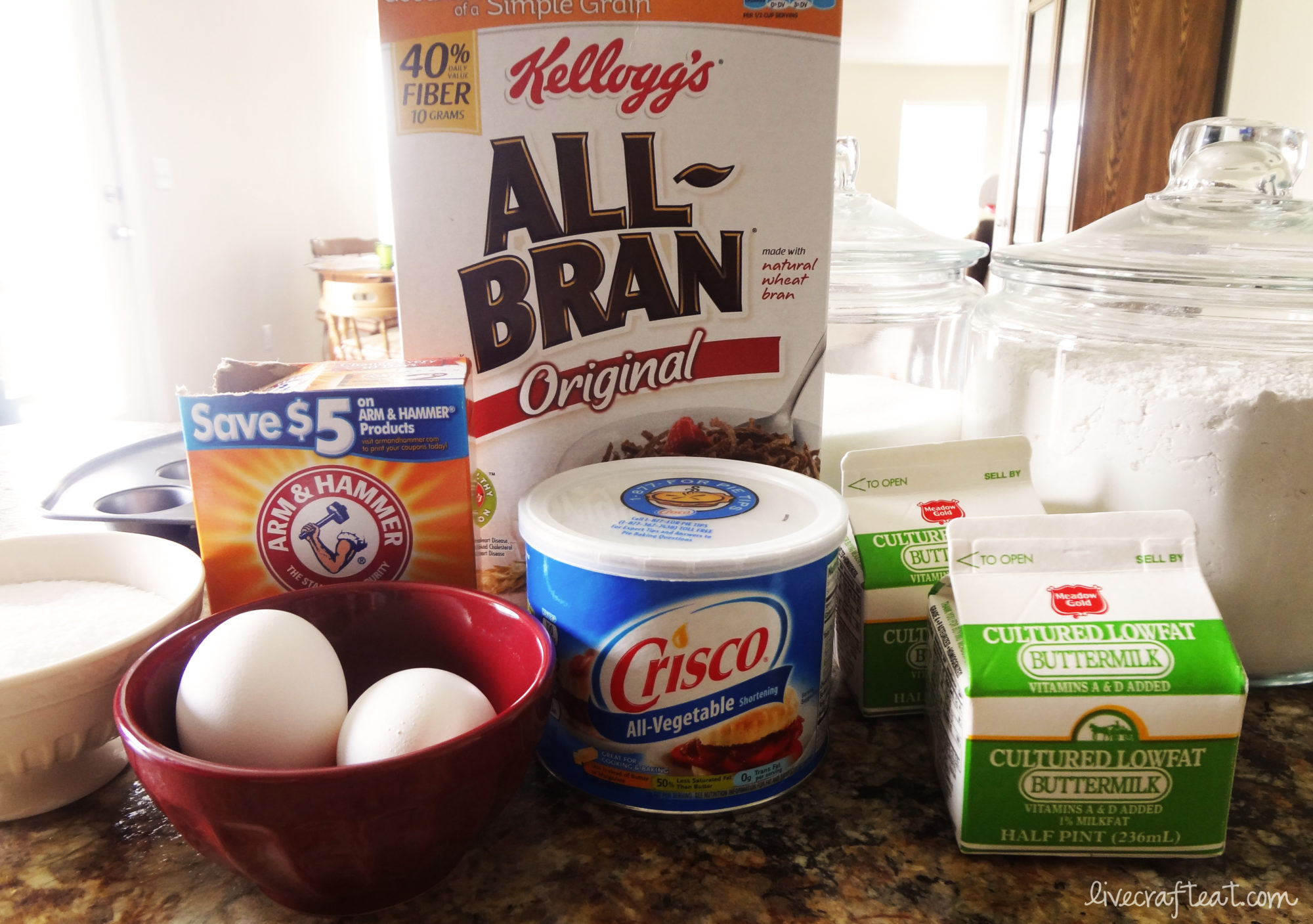 All Bran Muffin Recipe | Live Craft Eat