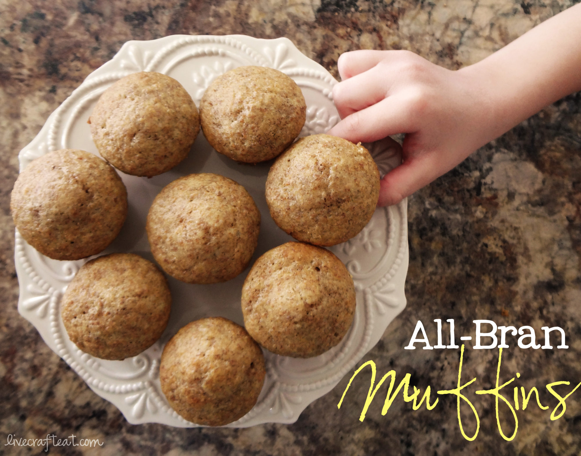 All Bran Muffin Recipe | Live Craft Eat