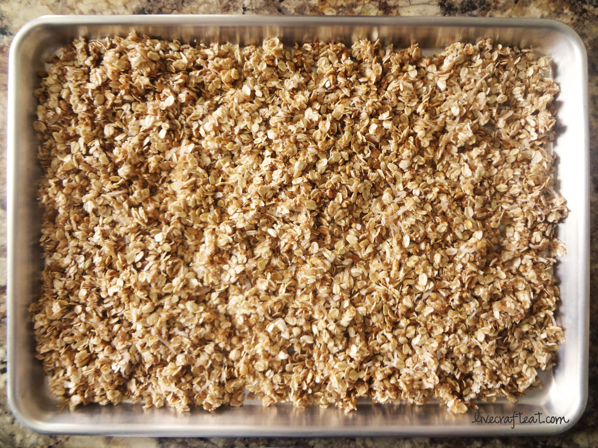 Homemade Granola Recipe | Live Craft Eat