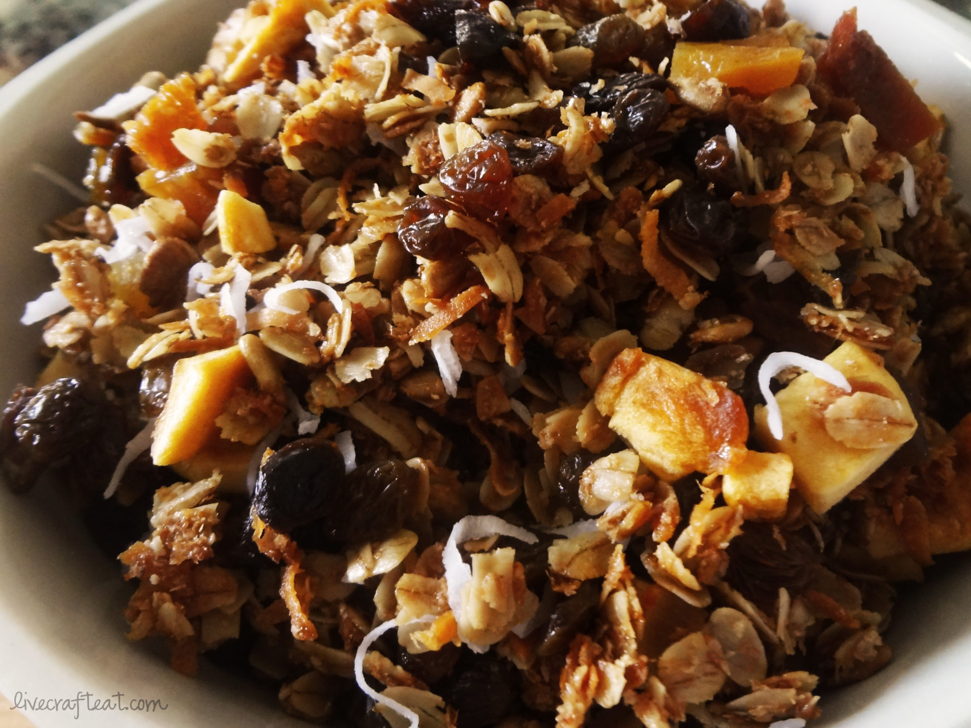 Homemade Granola Recipe | Live Craft Eat