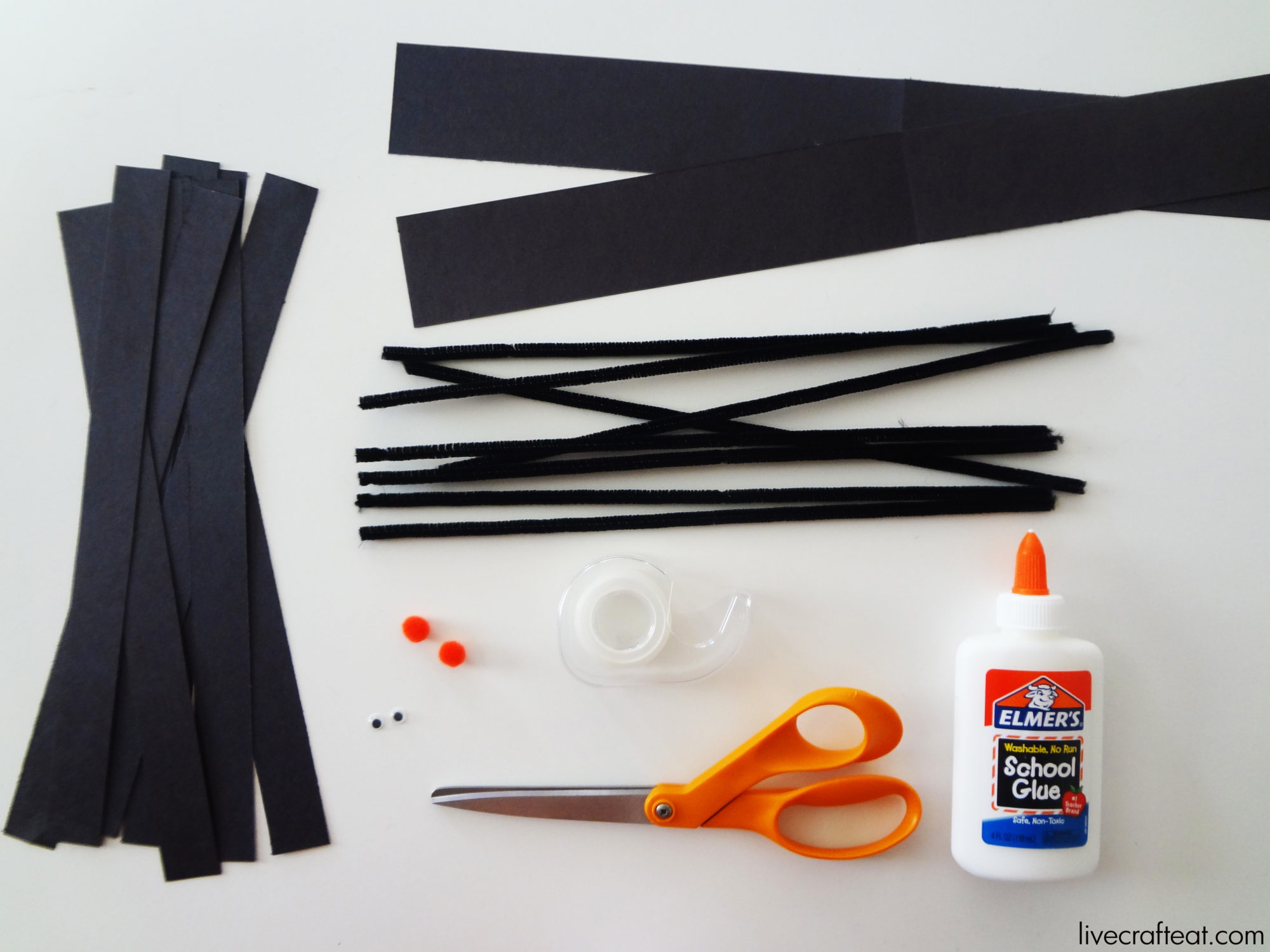 Halloween Craft Idea For Kids - Spider Hat | Live Craft Eat