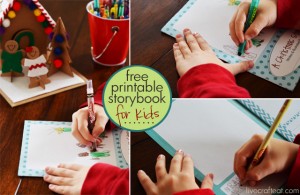 Christmas Activity for Kids - Printable Story Book | Live Craft Eat