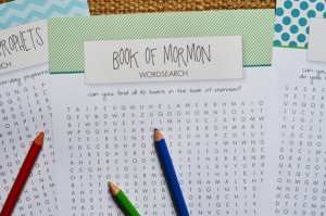 LDS Word Searches For Kids - Free Printables | Live Craft Eat