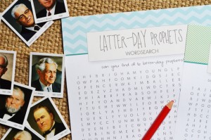 LDS Word Searches For Kids - Free Printables | Live Craft Eat