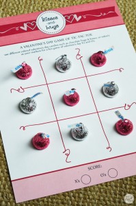 Valentine's Day Tic Tac Toe Printable - Free | Live Craft Eat