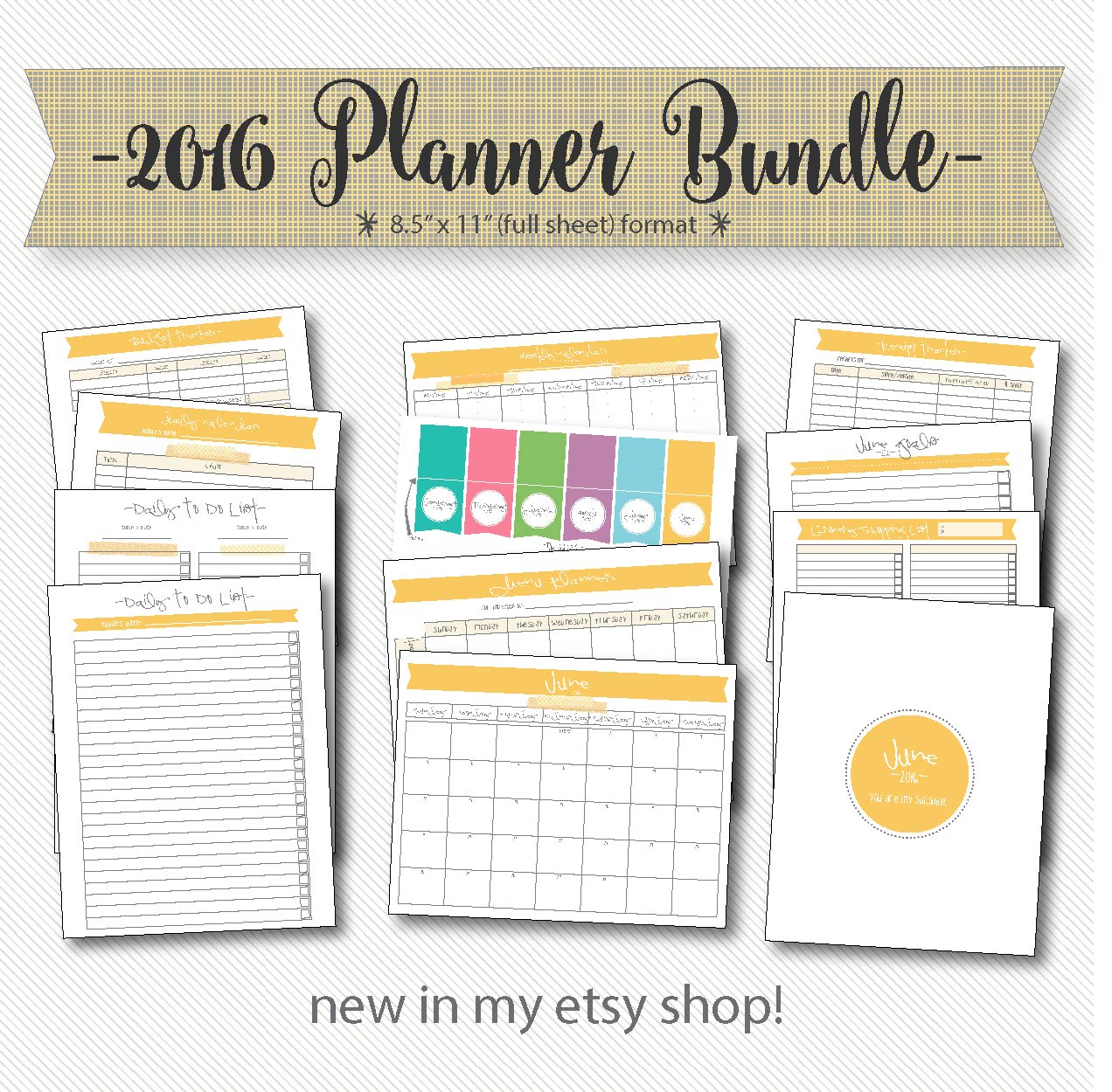 Etsy Shop Update :: November 2015 | LCE