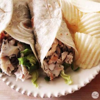Homemade Chicken & Rice Wraps | Live Craft Eat