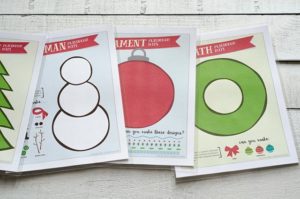 Christmas Playdough Mats - Free Printable | Live Craft Eat