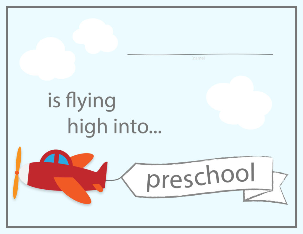 First Day Of School Printables - FREE - 21 Layouts of Pre-K - 6th ...