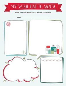 Printable Christmas List Templates | Live Craft Eat