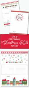 Printable Christmas List Templates | Live Craft Eat